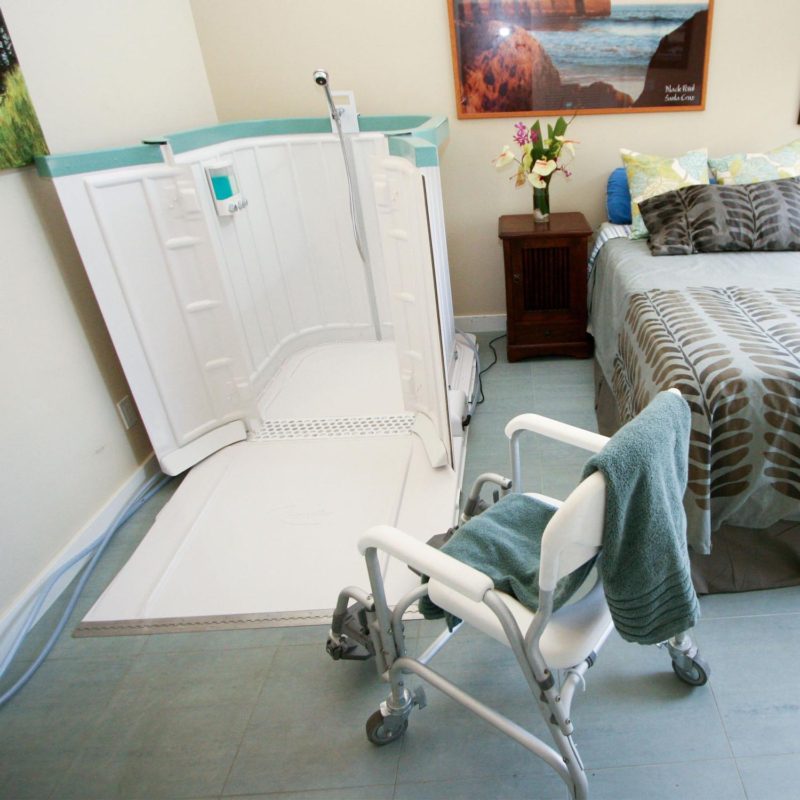 Portable Shower for Wheelchair Users - Purchase or Hire Available